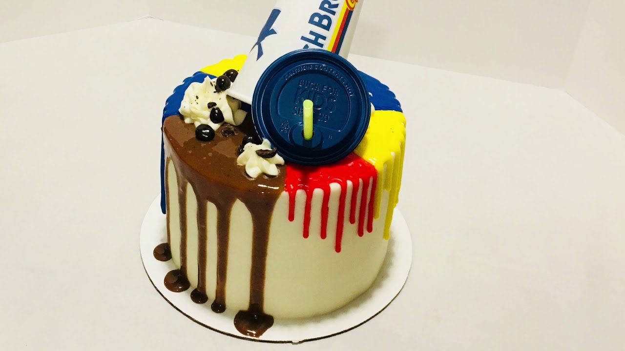 Dutch Bros Kahlua Kicker Cake - YouTube