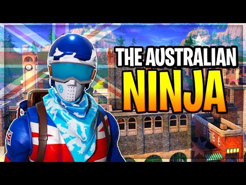 THE AUSTRALIAN NINJA! Fortnite Battle Royale LIVE GAMEPLAY ...