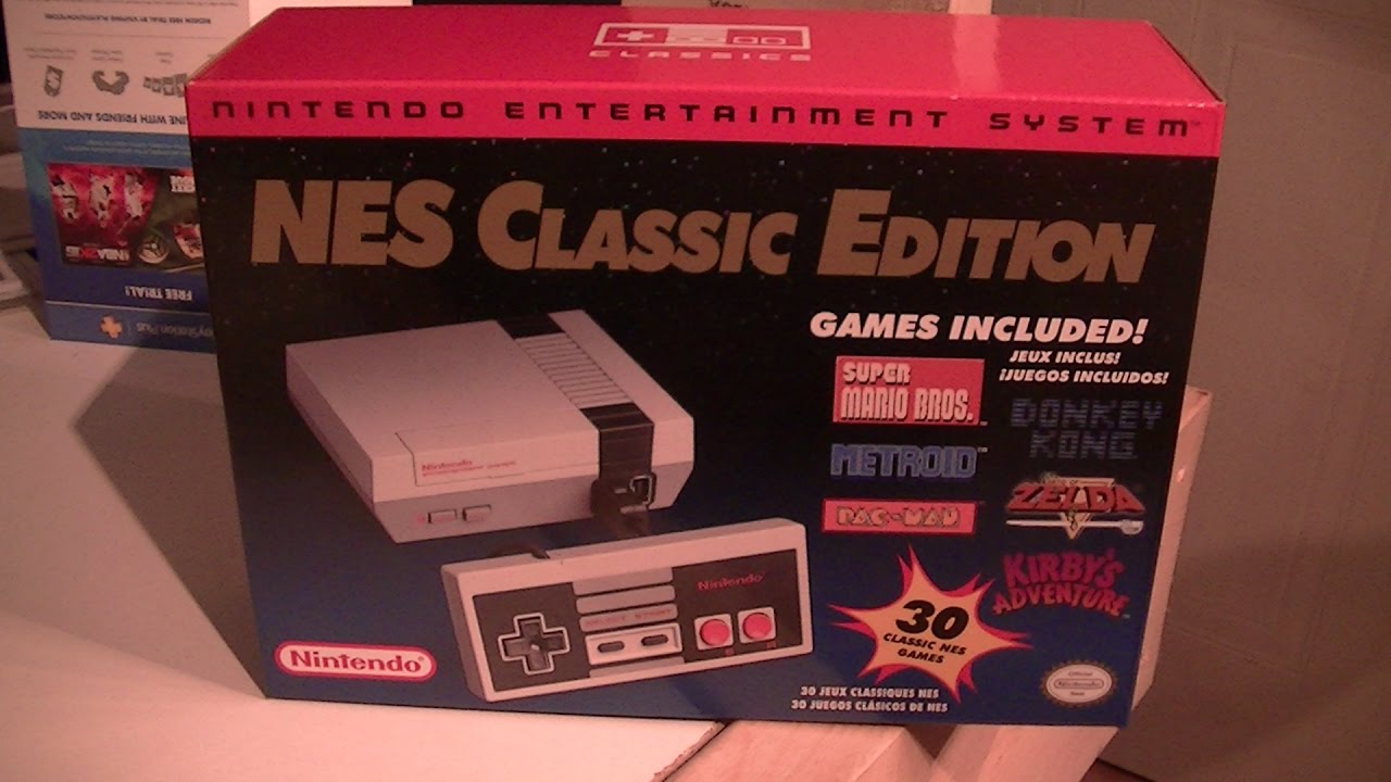 NES CLASSIC EDITION UNBOXING - YouTube