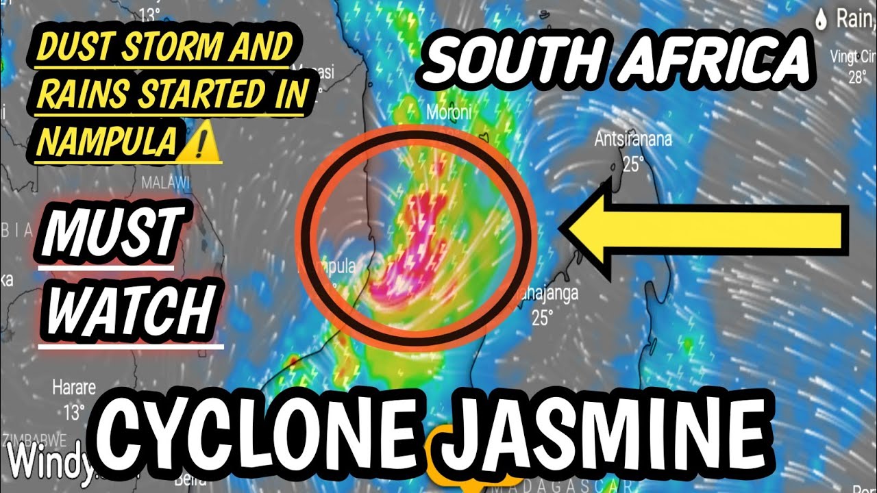 CYCLONE JASMINE UPDATE|INVEST 97S|MUST WATCH| - YouTube