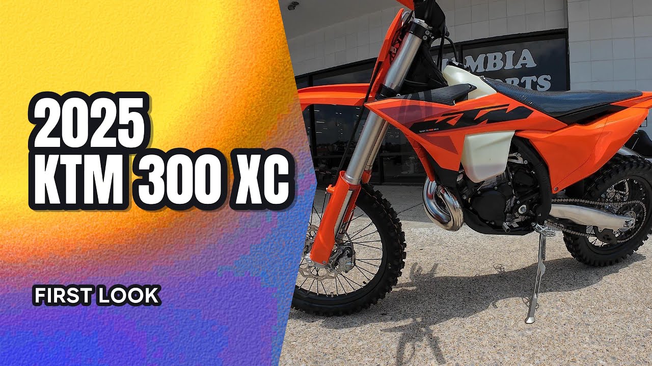 2025 KTM 300 XC First Look!!! Please subscribe - YouTube
