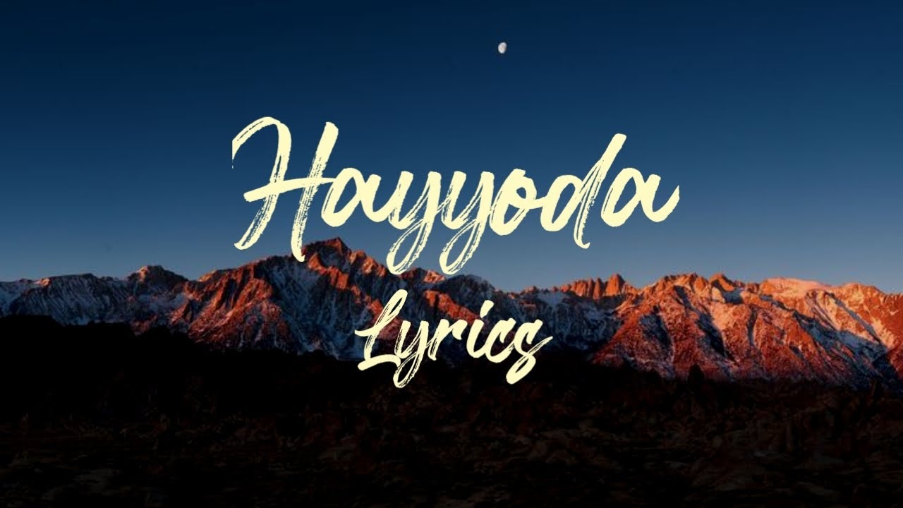 Hayyoda Song Lyrics Tamil | Jawan | Shah Rukh Khan | Nayanthara | Atlee ...