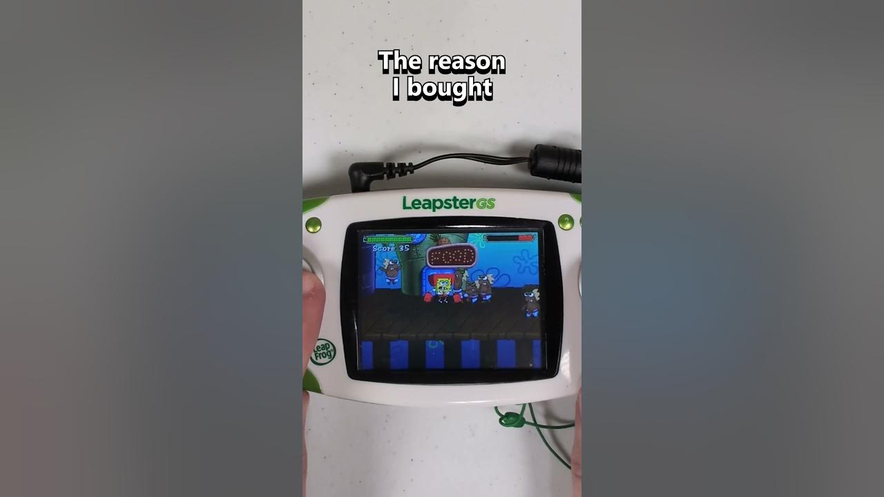 shelf shorts p29: leapster GS explorer, the educational game boy #leapster #planetclue #fyp ...