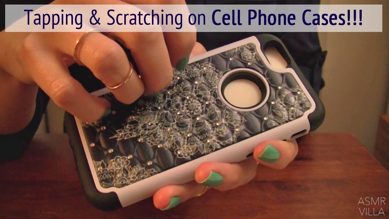 ASMR * Theme: Cell Phone Cases! * Tapping & Scratching * Fast Tapping * No Talking * ASMRVilla ...