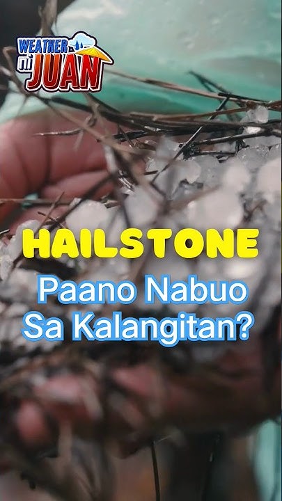 Alamin Kung Paano Nabubuo ang Hailstorm o Yelo sa Kalangitan #shorts - YouTube