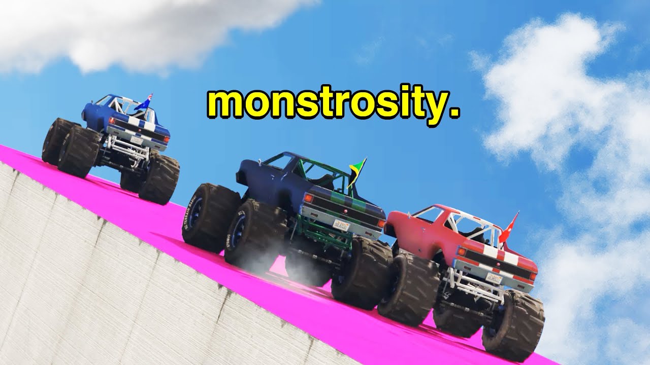This GTA 5 race is a MONSTROSITY! 😭 - YouTube
