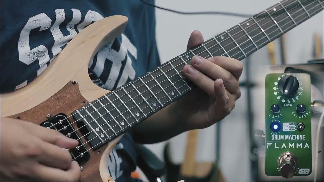 Flamma FC12 Drum Machine Pedal - YouTube