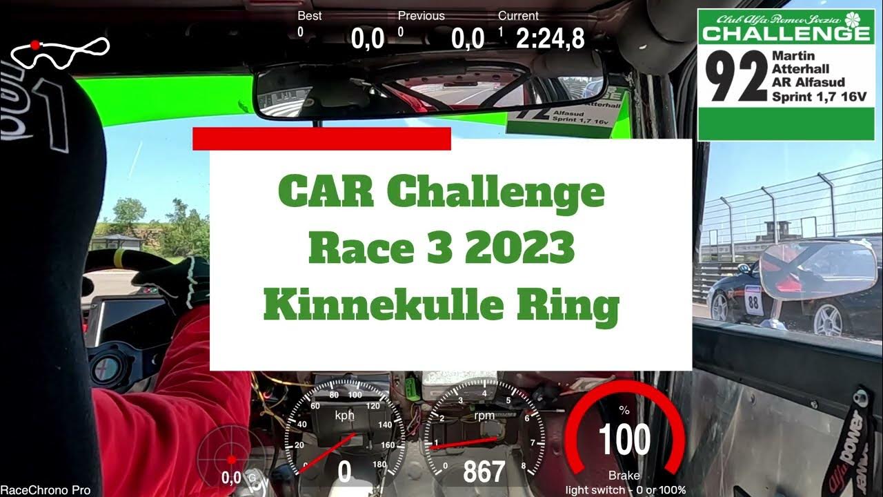 CAR Challenge Race 3 2023 - Kinnekulle Ring - YouTube
