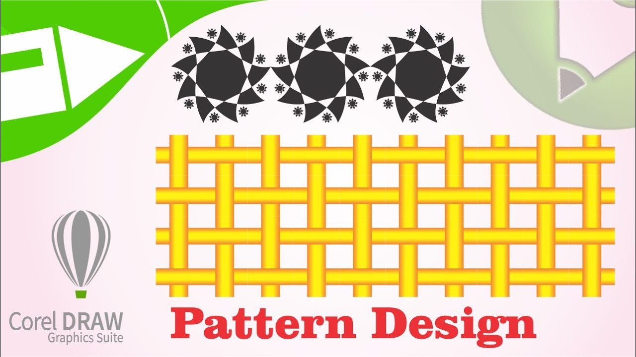 Pattern Design in CorelDraw | Kr Graphics World - YouTube