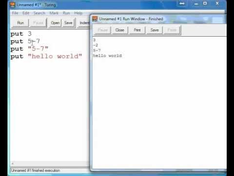 Introduction to Programming in Turing (Put).wmv - YouTube