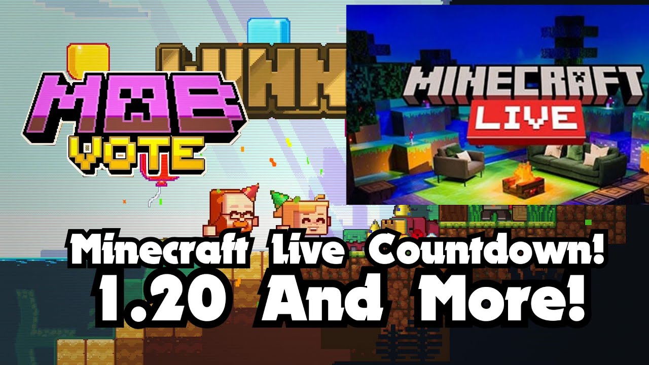 New Minecraft Live Video Today! Countdown To New Minecraft Mob Vote ...