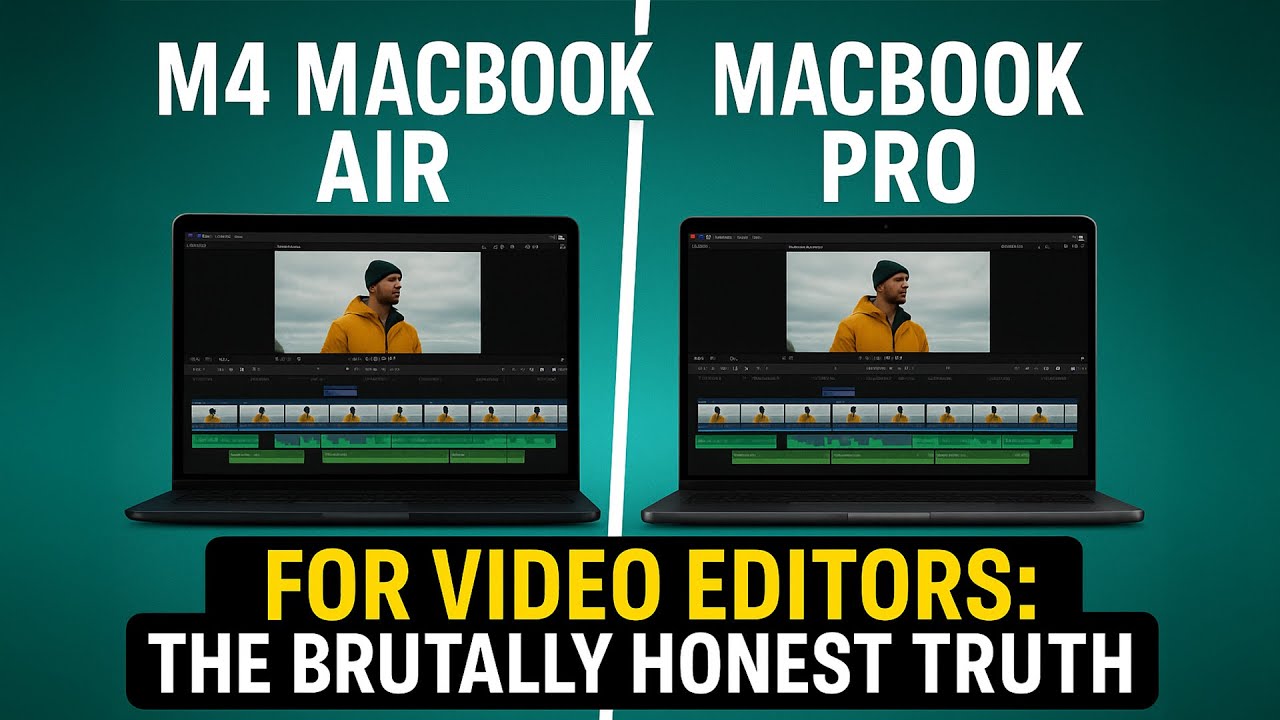 M4 MacBook Air vs Pro for Video Editors: The Brutally Honest Truth ...