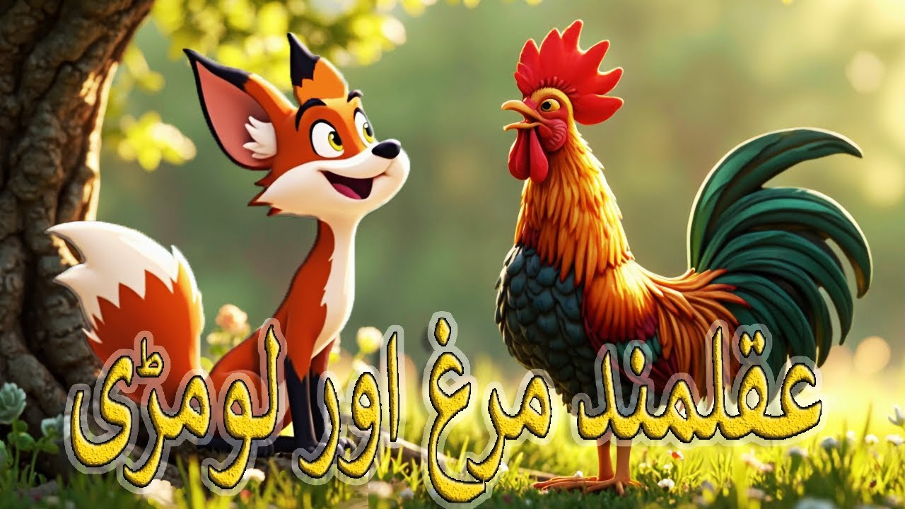 عقلمند مرغ اور چالاک لومڑی || The Wise Rooster & the Sly Fox || बुद्धिमान मुर्गा और धूर्त लोमड़ी ...