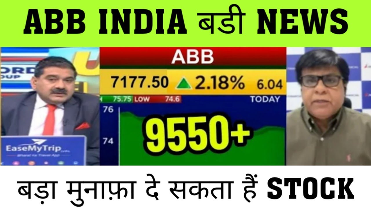 abb india share news today l abb india share price today l abb india ...