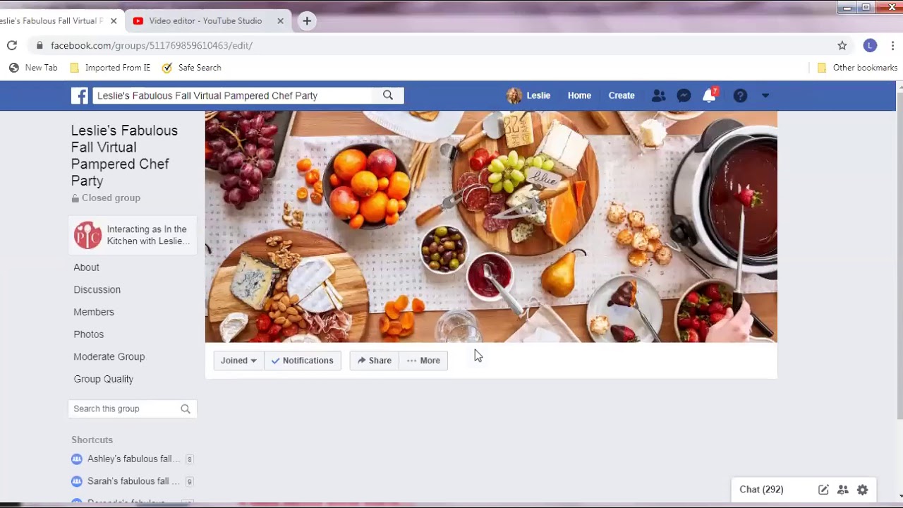 How to set up an FB Virtual party - YouTube