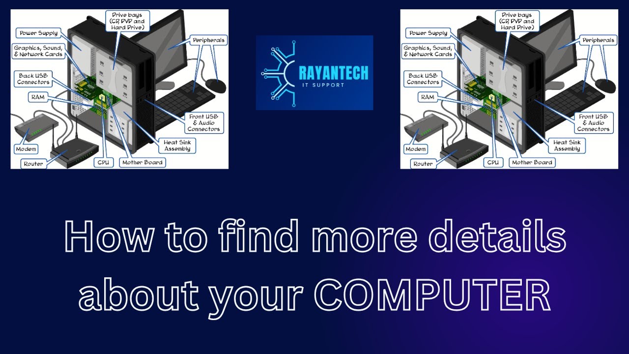 Finding more details about your Computer - YouTube