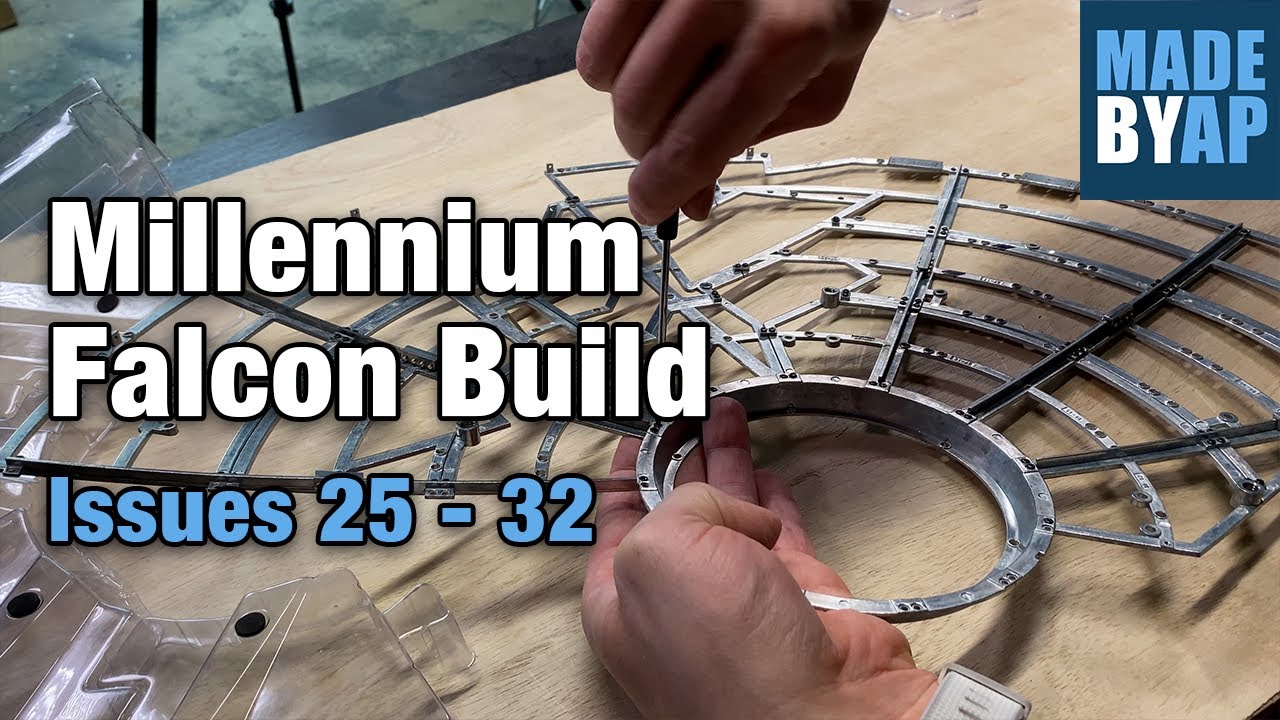 Build the FanHome DeAgostini Millennium Falcon Issues 25 - 32 - YouTube