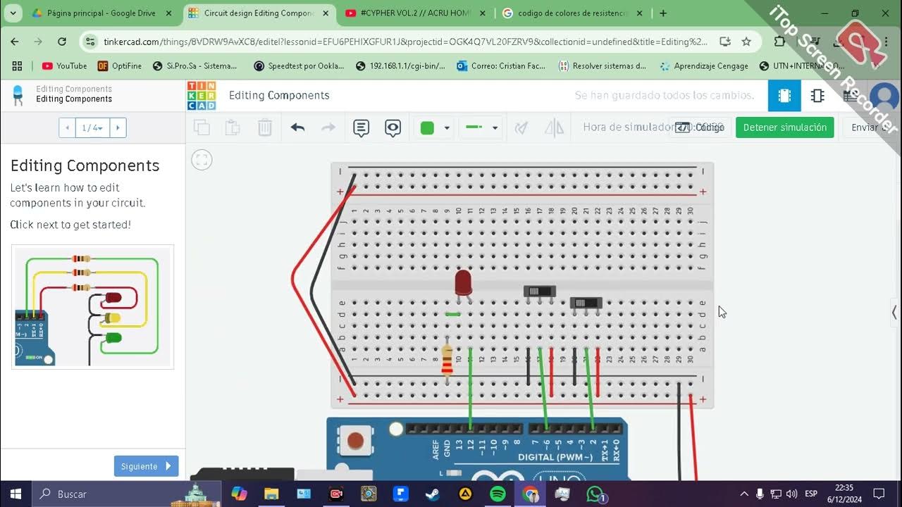 ARDUINO T P 10 - YouTube
