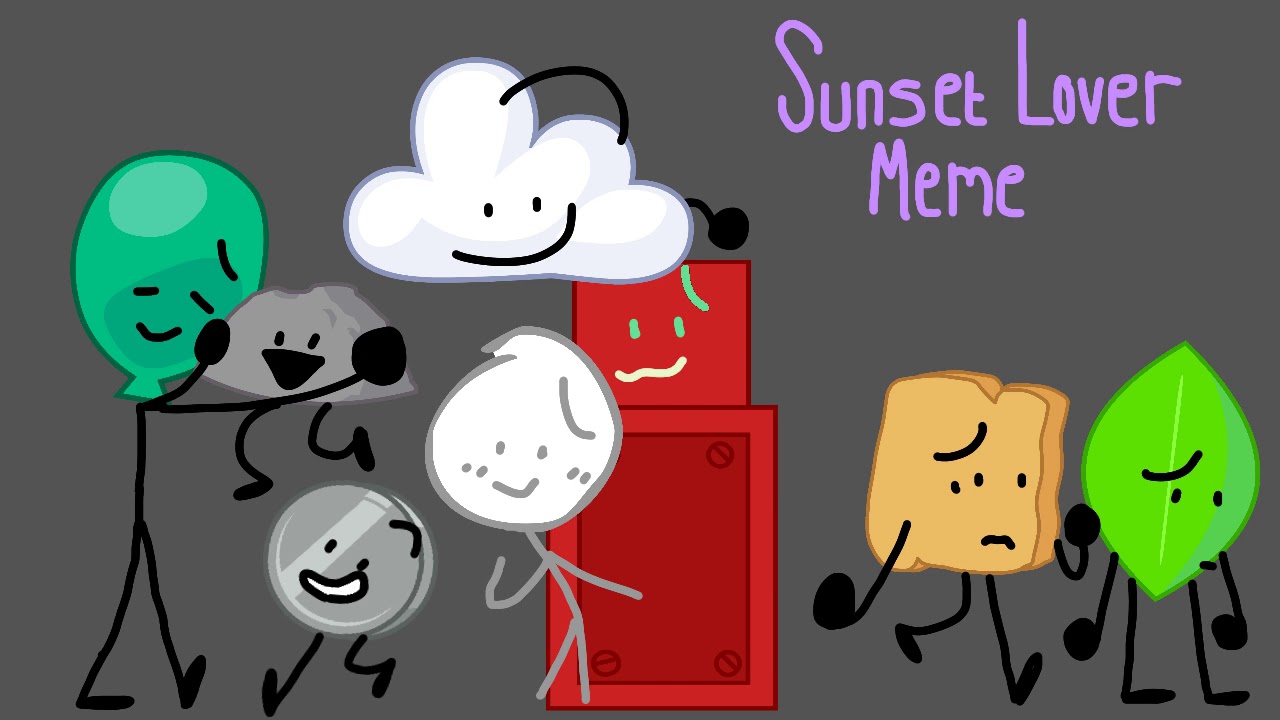 Sunset Lover Meme (BFB) (BEEP) - YouTube