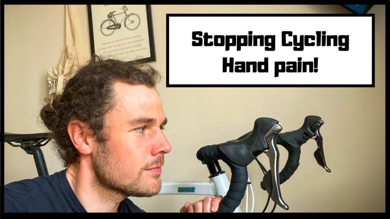 How to stop pain in your hands long distance Cycling! - YouTube