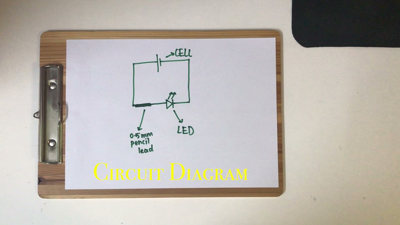PENCIL LEAD - A Conductor of Electricity | DIY Circuits | Projects Done ...