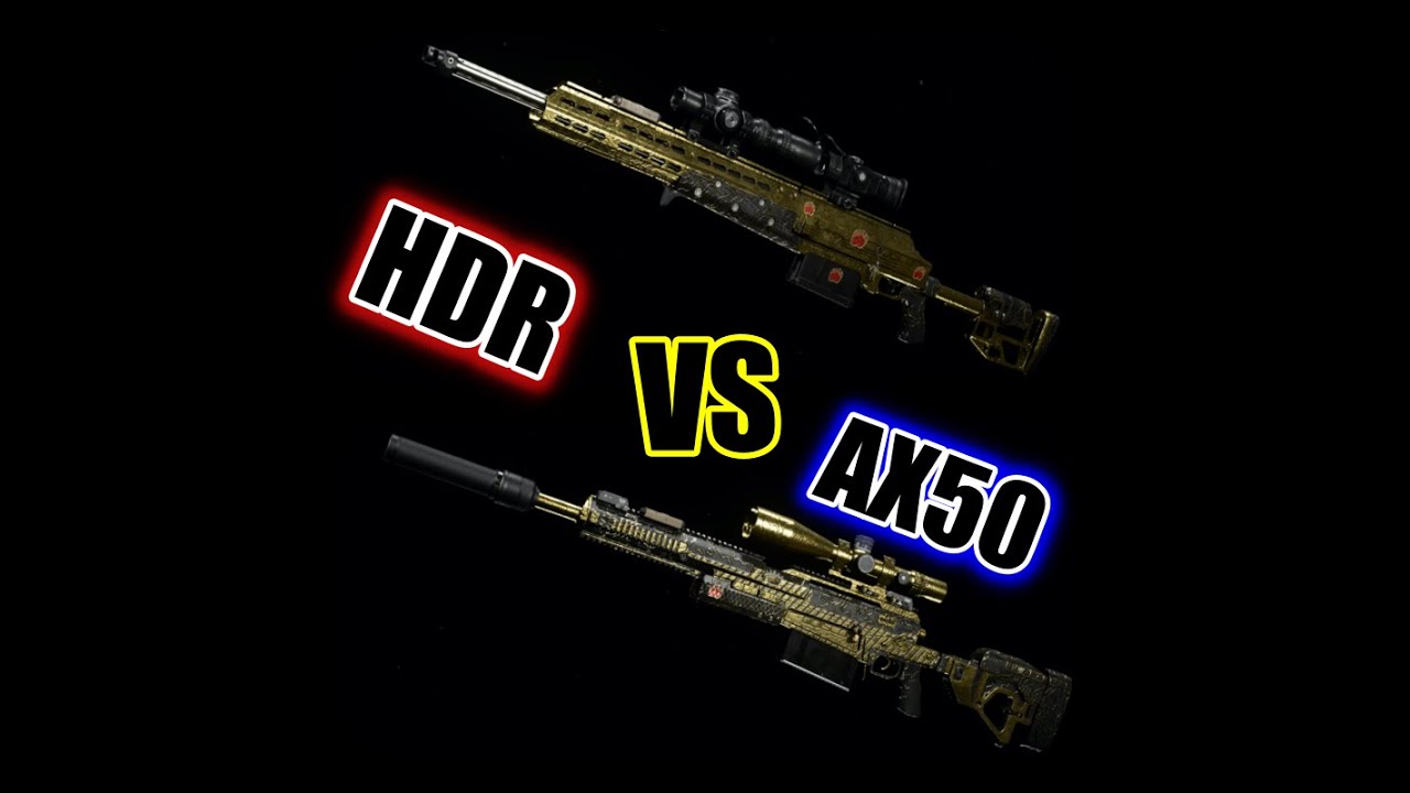 COD MW: HDR VS AX50 - YouTube
