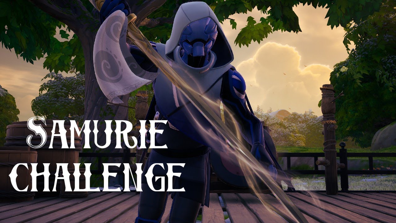 Fortnite Samurai Challenge - YouTube