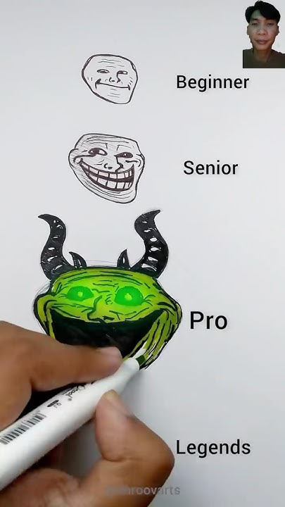 Drawing Trollface #shorts - YouTube