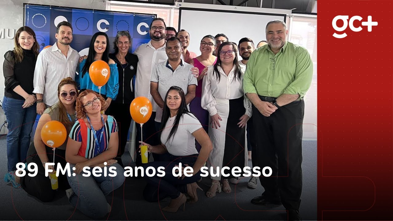 Rádio 89 FM se destaca pela popularidade e celebra seis anos no ar ...