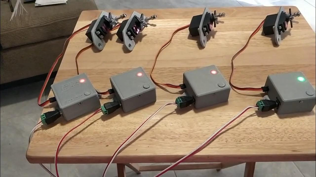 Automated Wireless Arduino Blast Gate Controller - YouTube