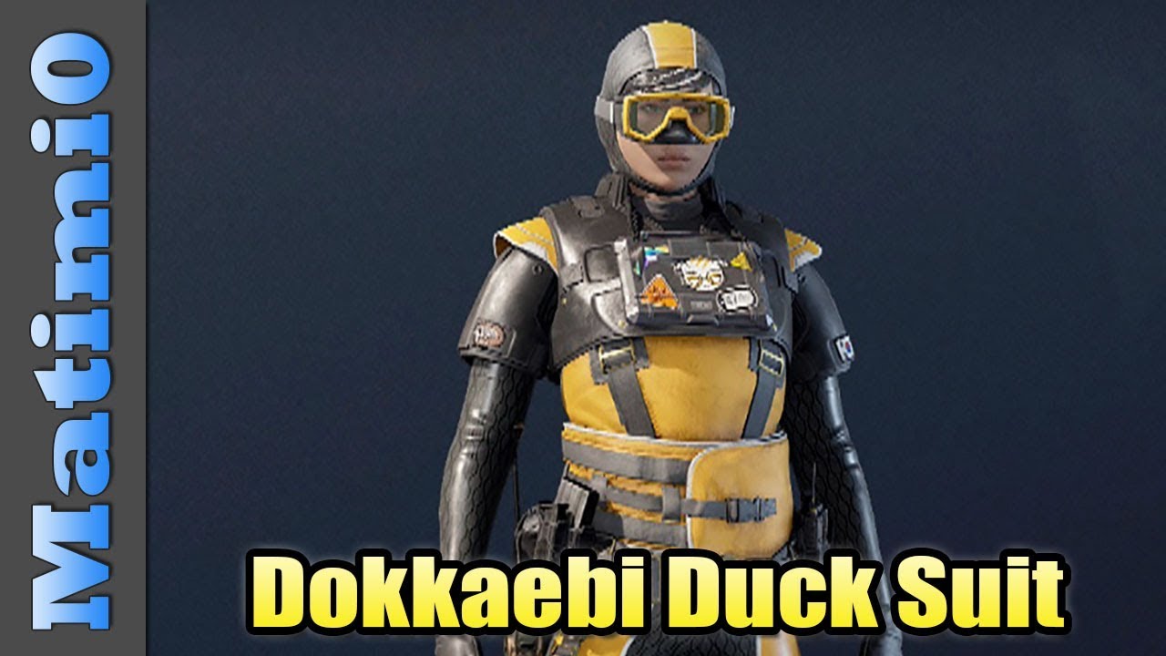 Dokkaebi Duck Suit - Rainbow Six Siege - YouTube