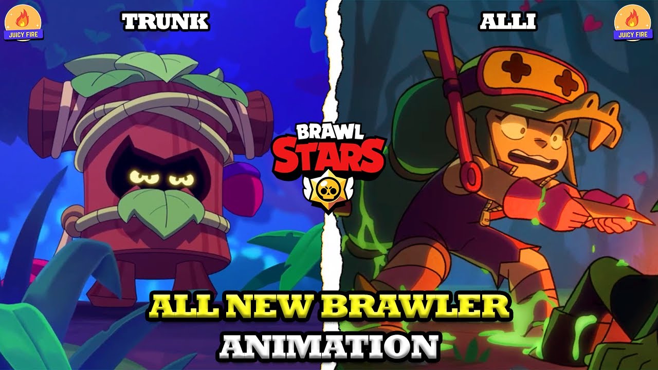 Brawl Stars | All New Brawler Animation | Trunk Updated - YouTube