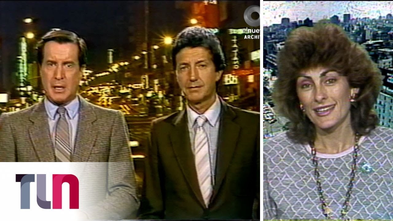 Día del Periodista: así informaban a los televidentes en el noticiero ...