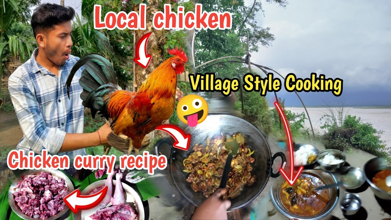 Local Chicken Recipe 🐔🍗 || Village Style Cooking || Chicken Recipe 🤪 ...