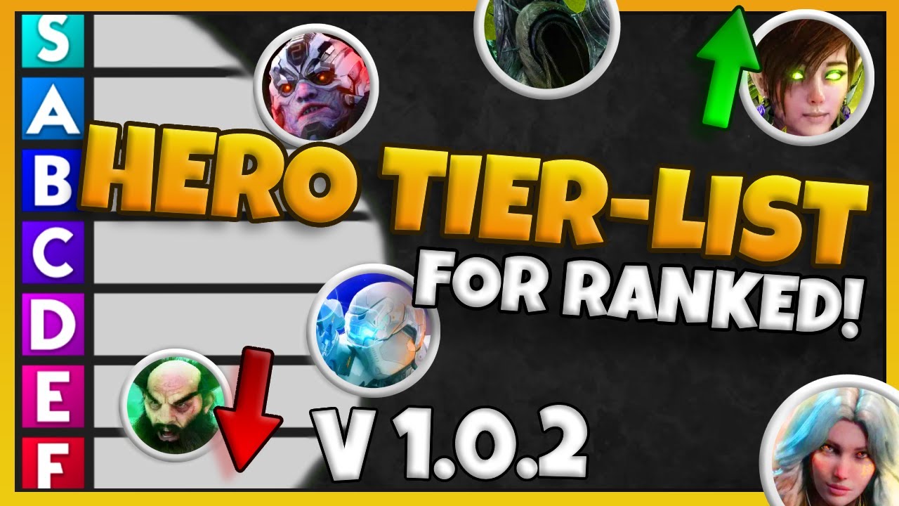 A LOT CHANGED!! Play THESE HEROES in your RANKED Games! | Predecessor ...