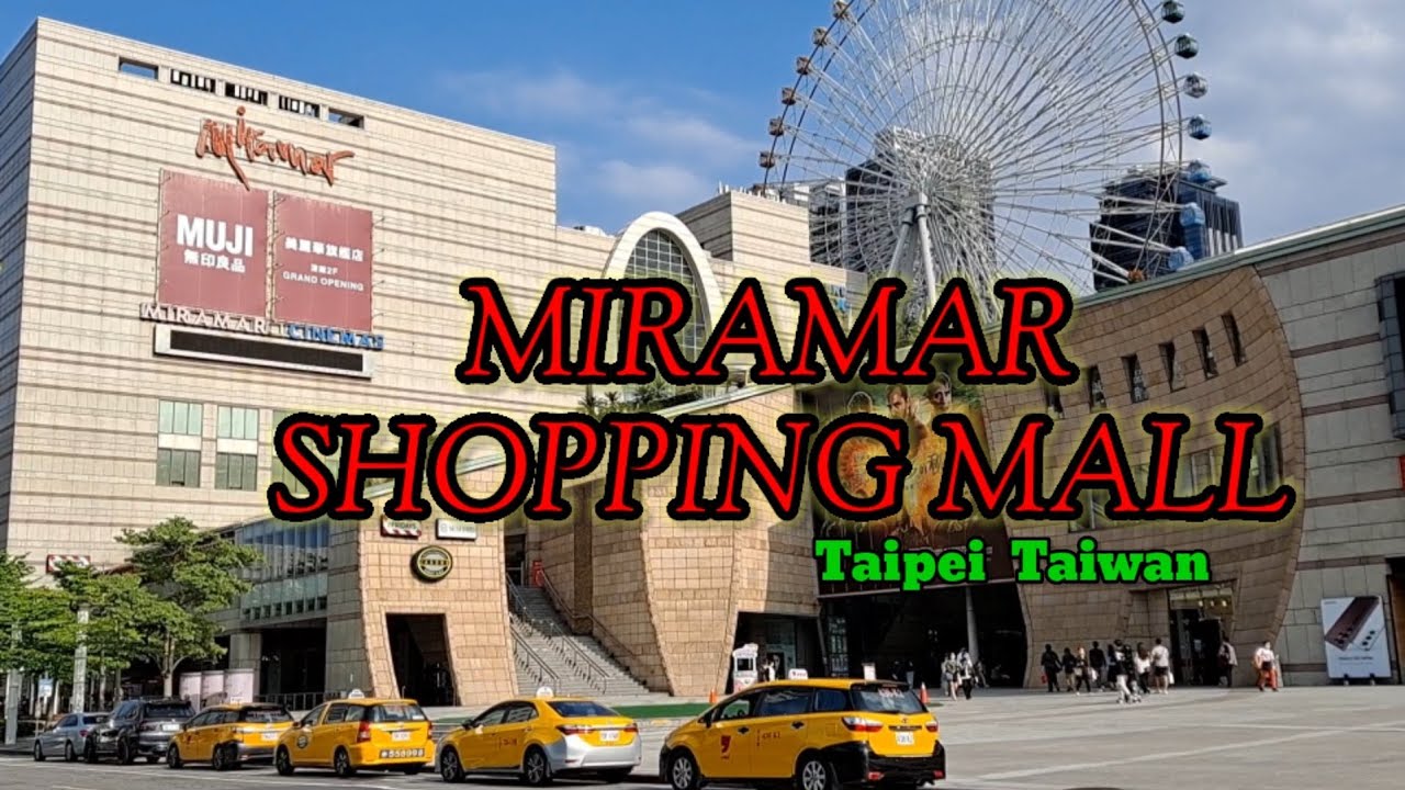 Gala sa Miramar Shopping Mall At Taipei Taiwan - YouTube