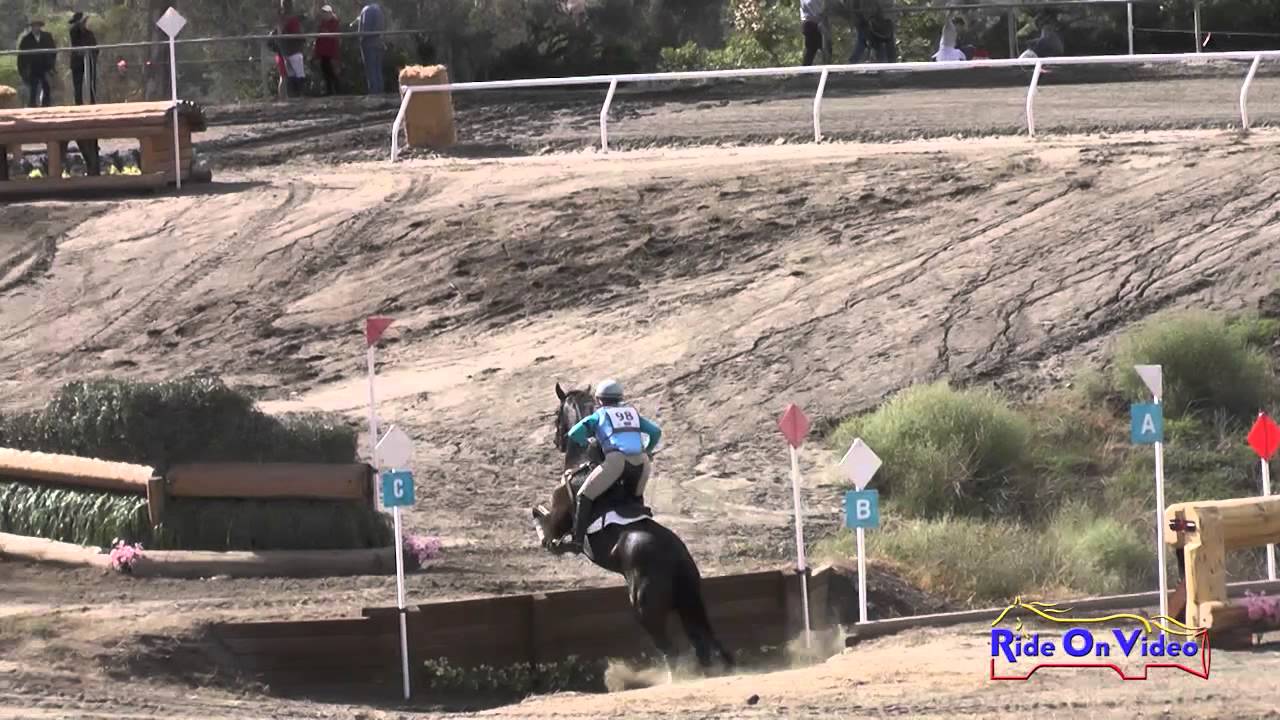 098XC Ellen Doughty Hume on Sir Oberon CCI3* Cross Country Galway Downs ...