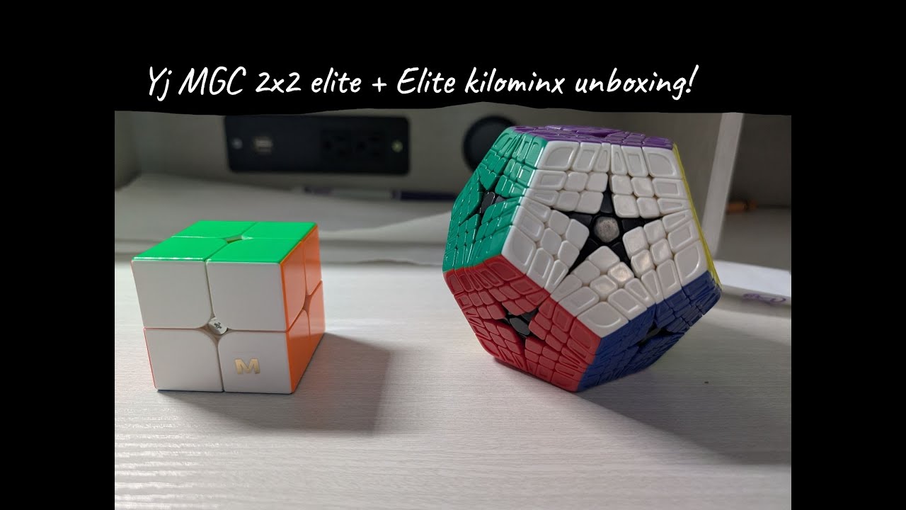 Yuxin elite kilominx (6x6 megaminx) + Yj mgc 2x2 elite unboxing! - YouTube