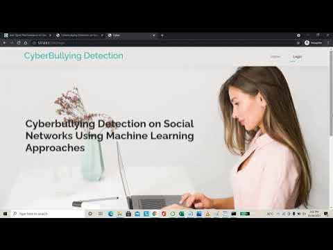 Cyberbullying Detection on Social Networks Using Machine Learning - IEEE Python Projects 2021 ...
