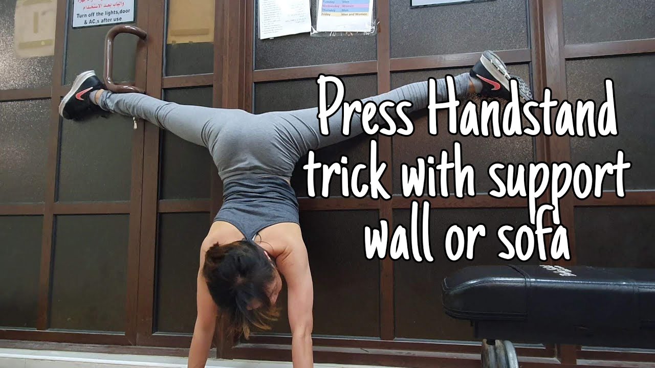 Press Handstand Trick/Beginner Press Handstand Practice/ Ignite your ...