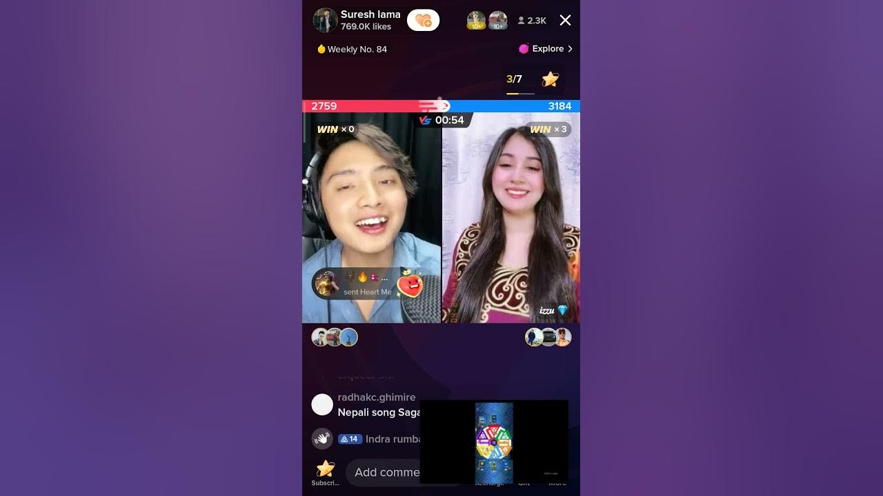 Suresh Lama Izzu Tiktok Live 💖 Suresh Izzu Viral Tiktok Trending Fypシ Song Youtube