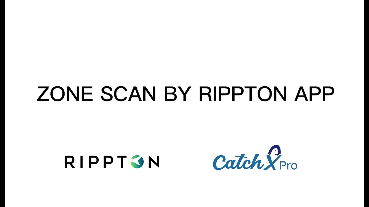 12 ZONE SCAN BY RIPPTON APP - CatchX Pro - YouTube