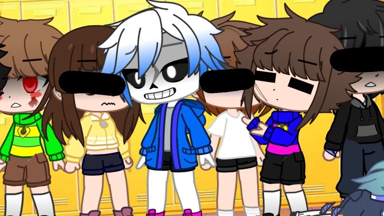 ¶∆¶ Frisk x Sans || Frans || Undertale || Gacha club ¶∆¶ - YouTube