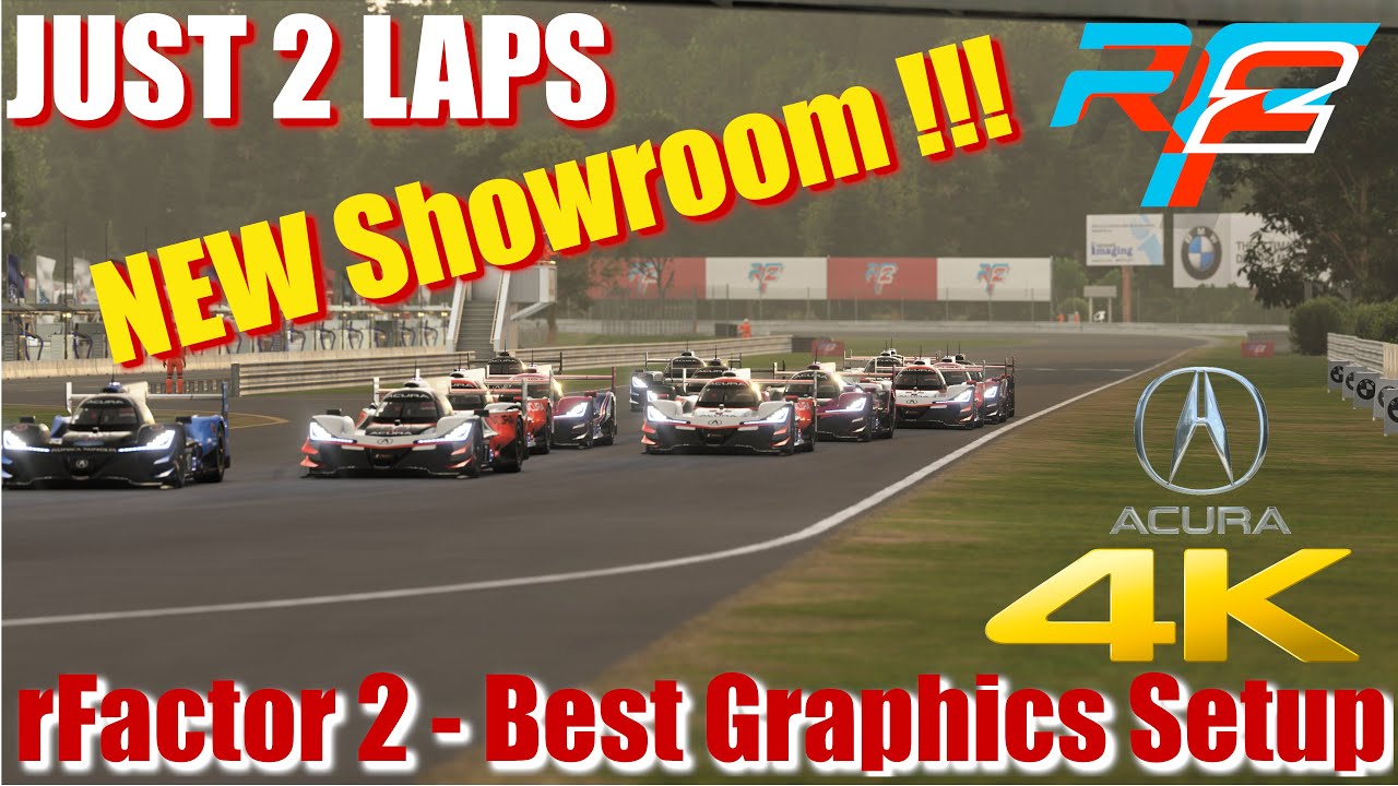 JUST 2 LAPS - Does rFactor 2 has good graphics ? - Look at this video ...