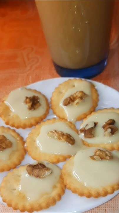 Любимый десерт крекеры со сгущенным молоком и грецкими орехами Youtube
