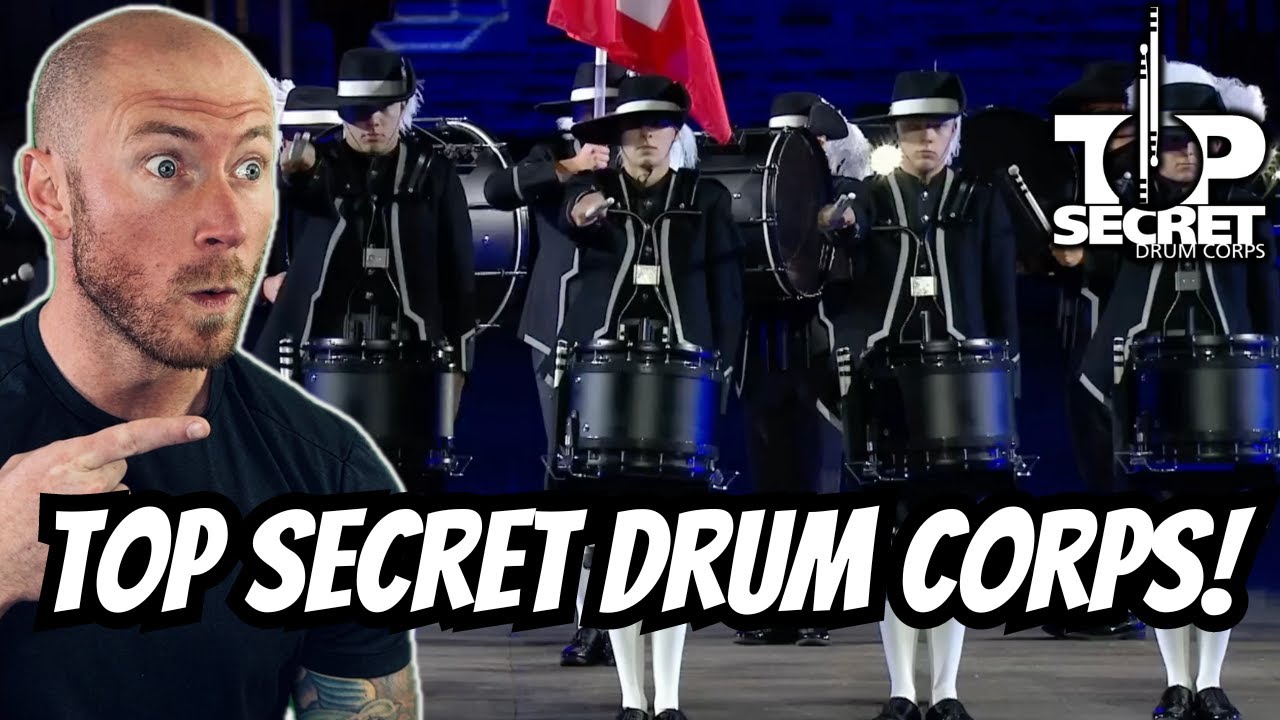 Drummer Reacts To - Top Secret Drum Corps - Royal Edinburgh Military Tattoo 2022 FIRST TIME ...