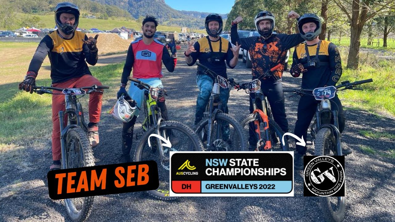 TEAM SEB | NSW STATE DH CHAMPS 2022 | GREENVALLEYS MTB PARK - YouTube