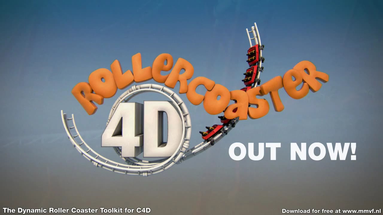 RollerCoaster 4D - OUT NOW! Free Cinema 4D Toolkit - YouTube