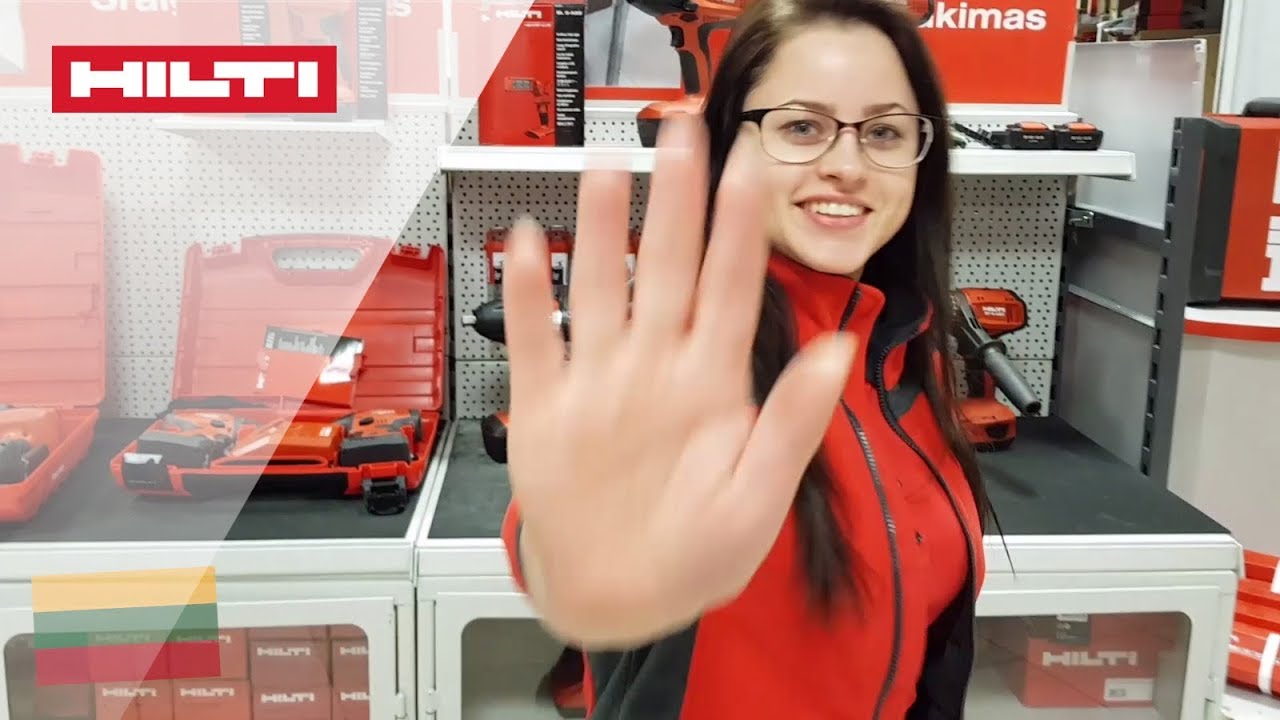 HILTI employees celebrate a successful 2017, sending high fives around ...