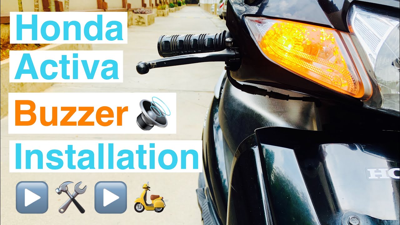 How to install indicator buzzer in activa || Activa buzzer installation || Honda Activa - YouTube